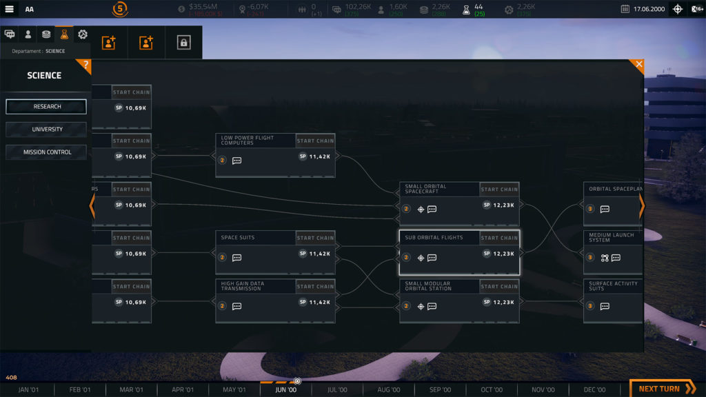 Space Company Simulator - All in! Games