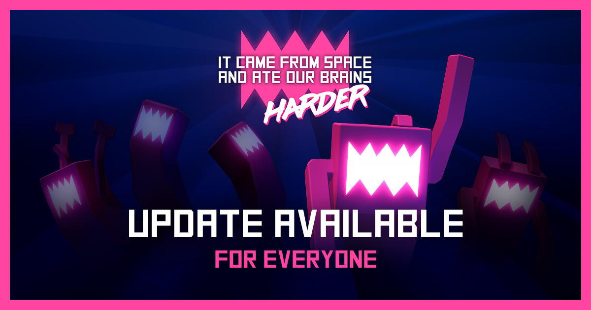 HARDER Update available now! - All in! Games