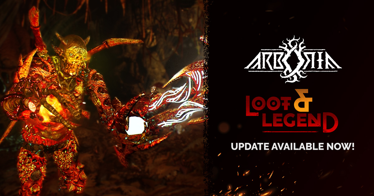 Arboria—The Loot and Legend update has arrived. - All in! Games